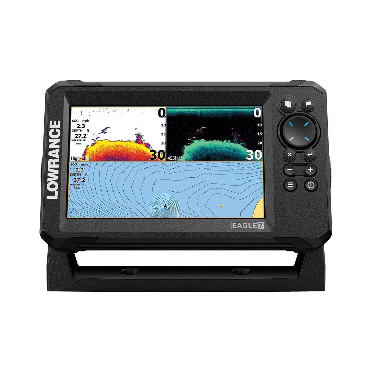 Lowrance Eagle 7 Aus/NZ Fish Finder Combo with Tripleshot Transducer | BCF