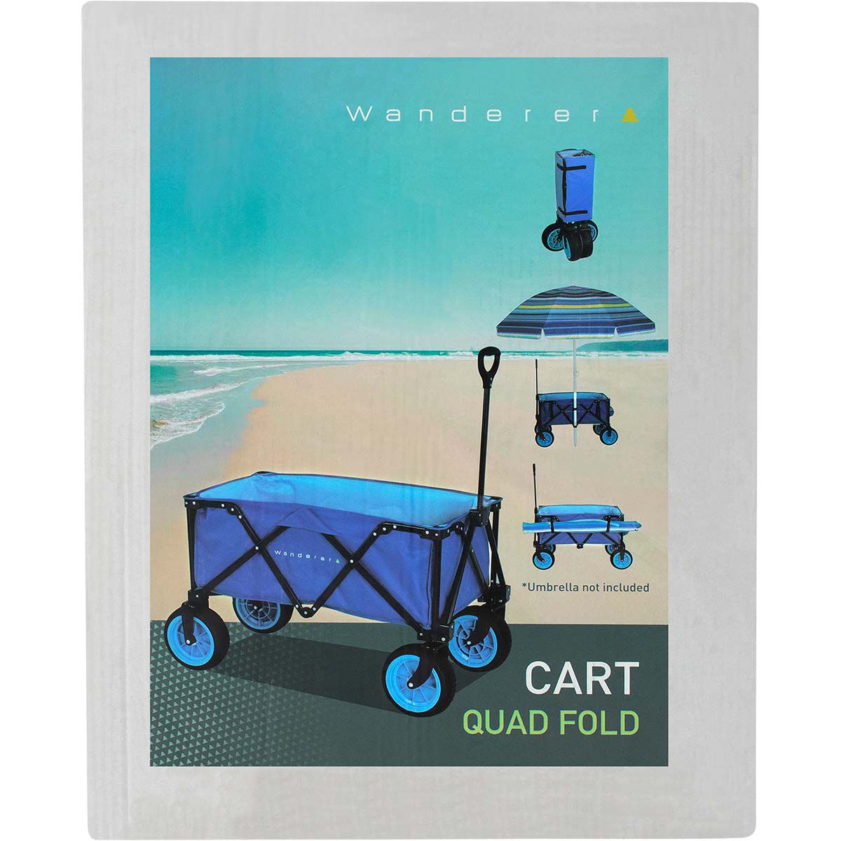 Wanderer Quad Fold Beach Cart | BCF