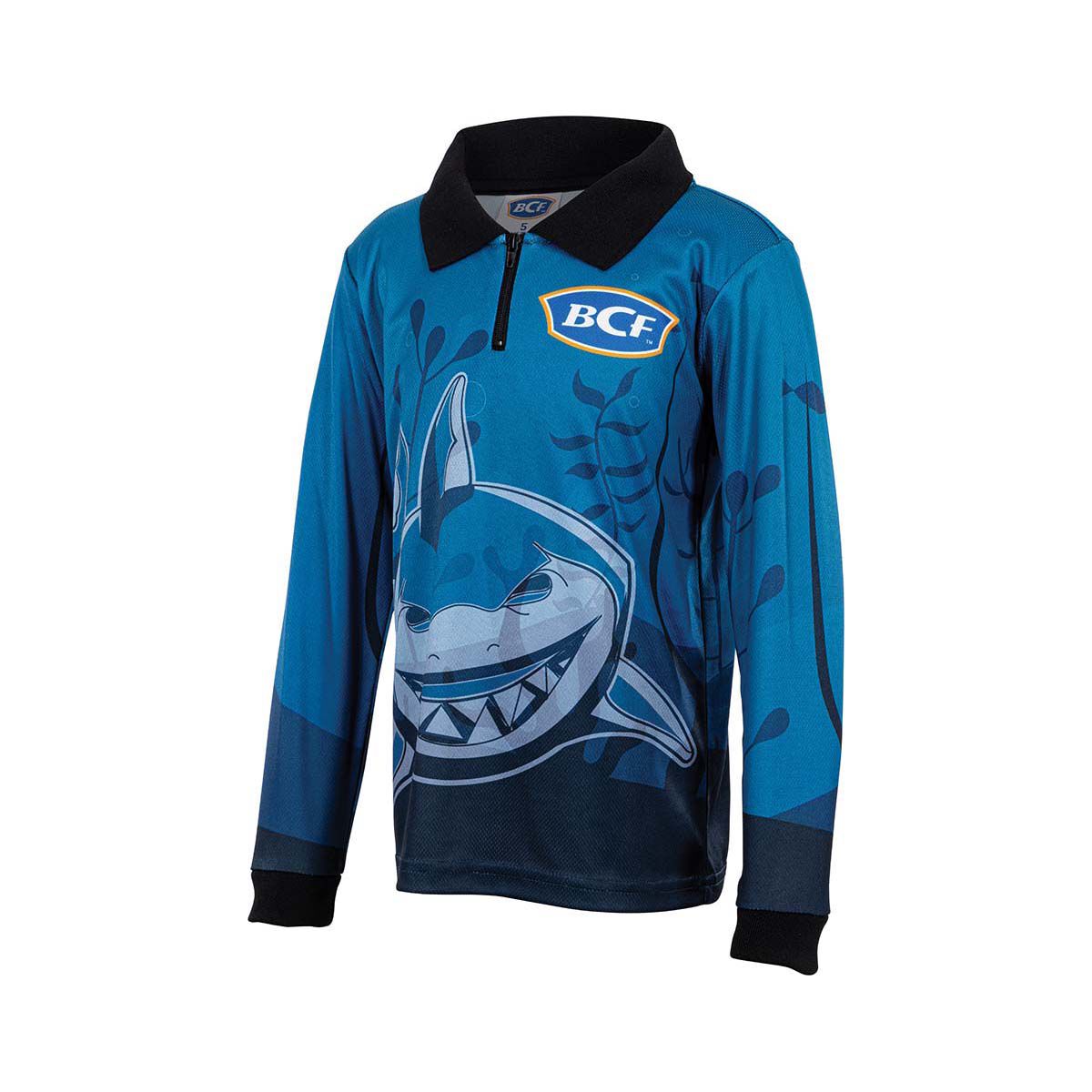 BCF Kids’ Happy Shark Fishing Shirt | BCF