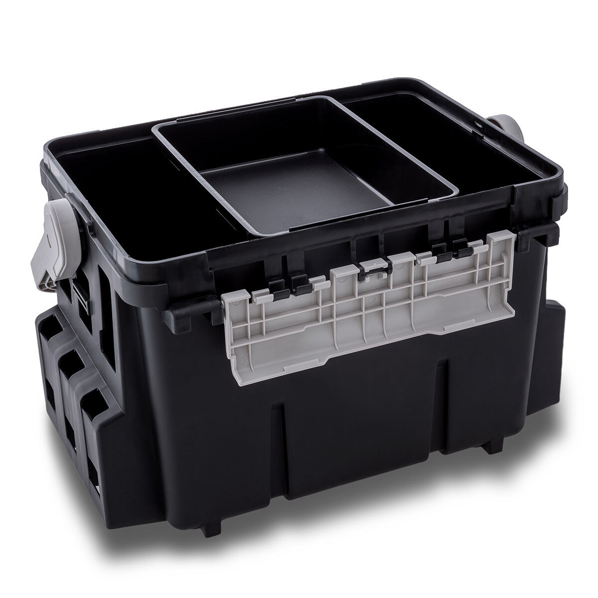 Meiho Bucket Mouth 7000 Tackle Box Black | BCF
