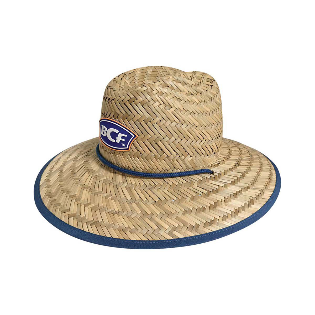 BCF Youth Straw Hat - Fish Print | BCF