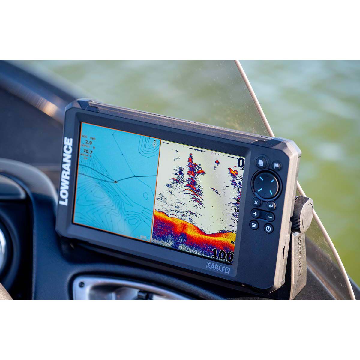 Lowrance Eagle 9 Aus/NZ Fish Finder Combo with Tripleshot Transducer | BCF