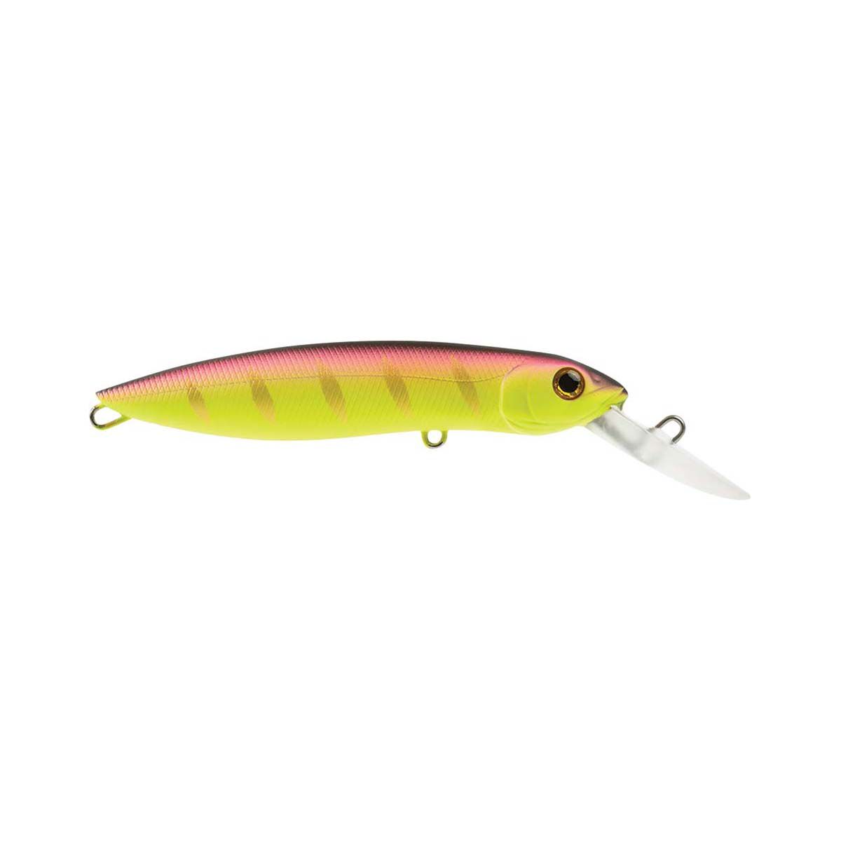 Atomic Hardz Power Minnow Deep Hard Body Lure 120mm Flaming Tiger | BCF