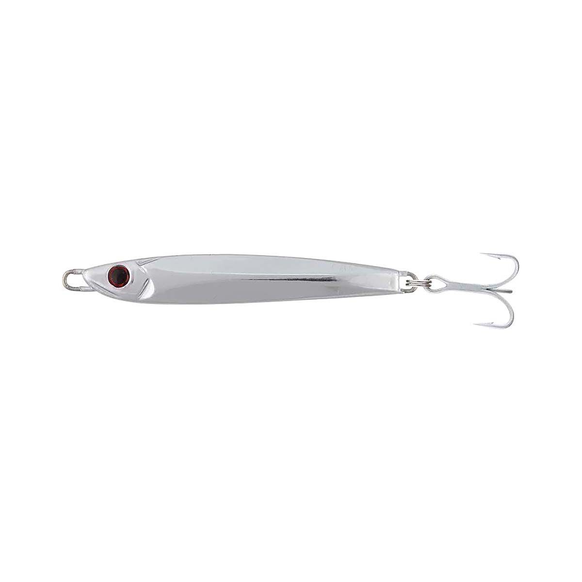 Samaki Torpedo V2 Spinner Casting Lure 85g Chrome Silver | BCF