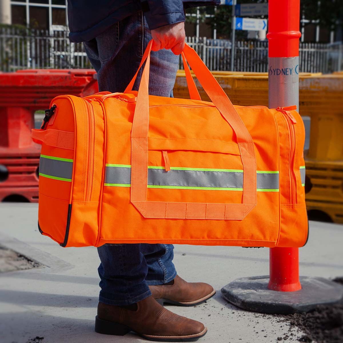 Caribee Bunker 60L Duffle Bag Orange | BCF