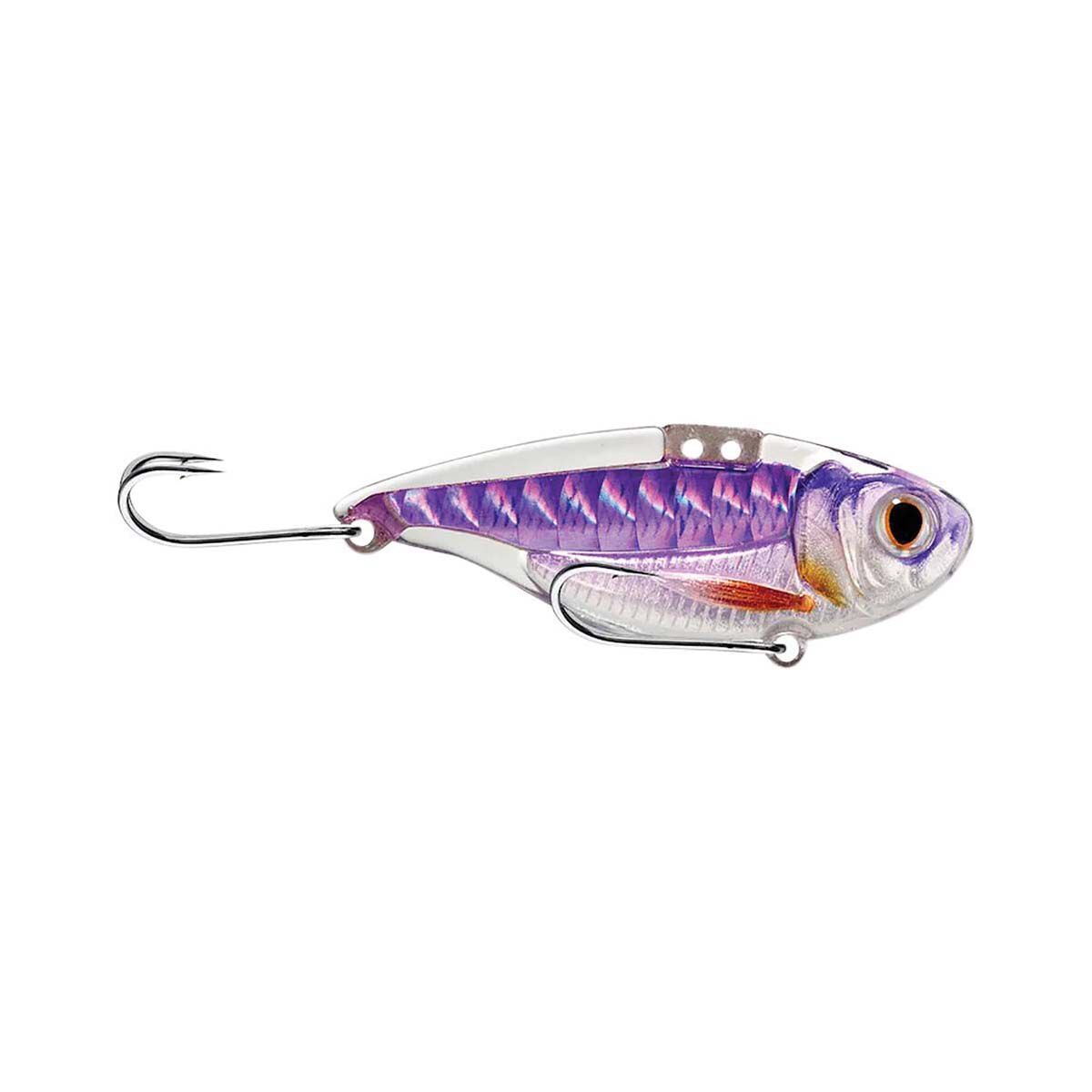 Livetarget Sonic Shad Vibe Lure 1/2oz Violet Black Back | BCF