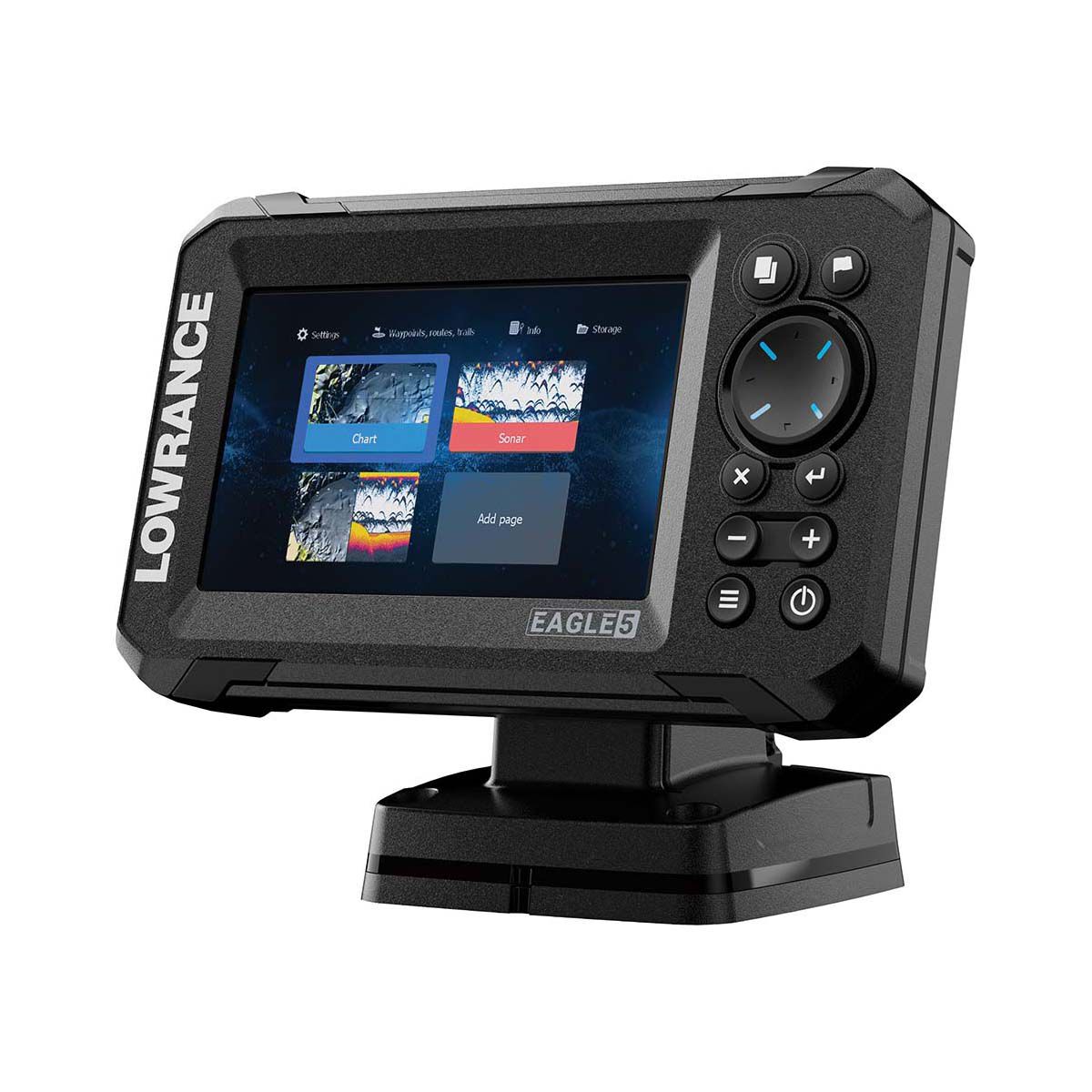 Lowrance Eagle 5 Aus/NZ Fish Finder Combo with Splitshot Transducer | BCF