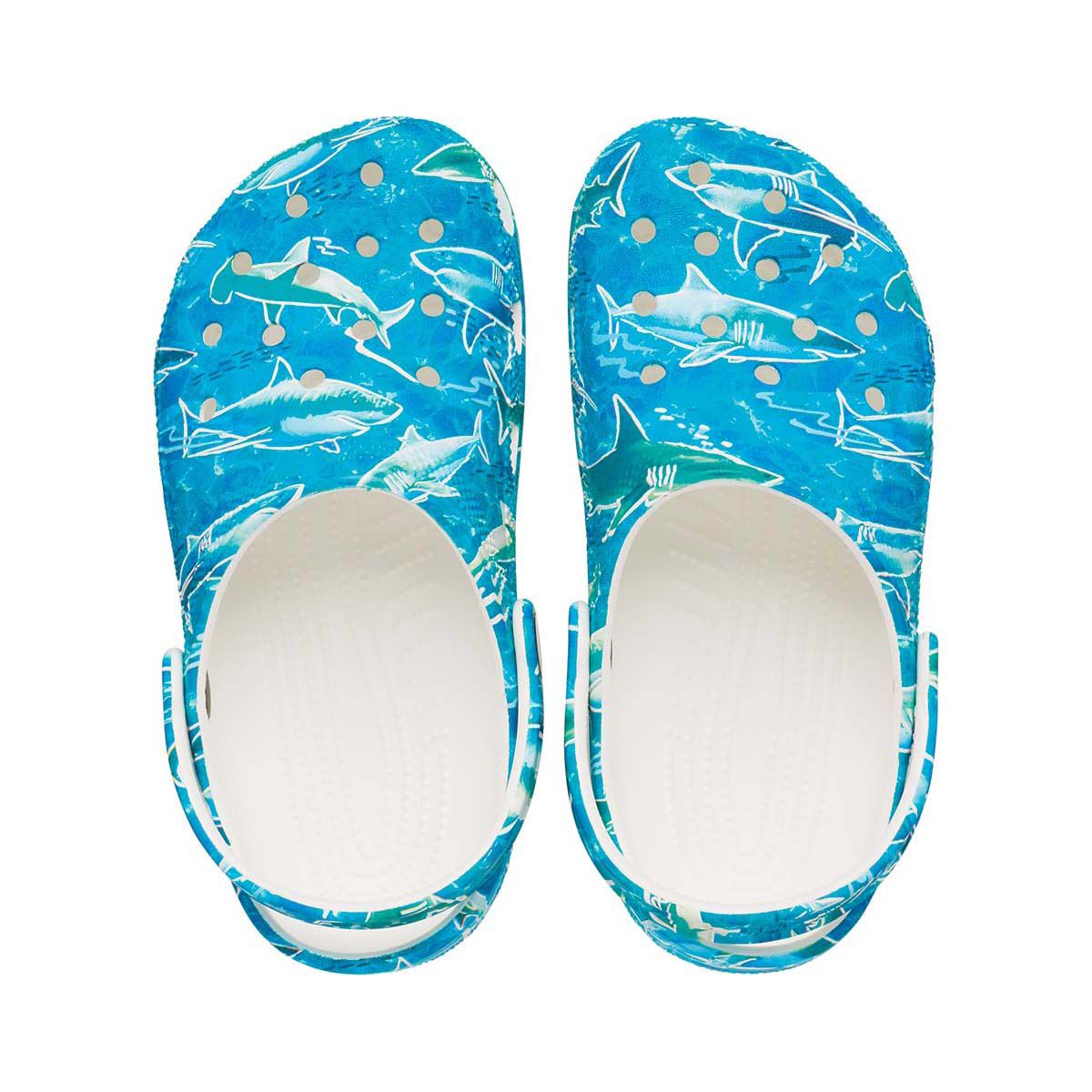 Crocs Kids Classic Pool Party Clog Ocean J1 | BCF
