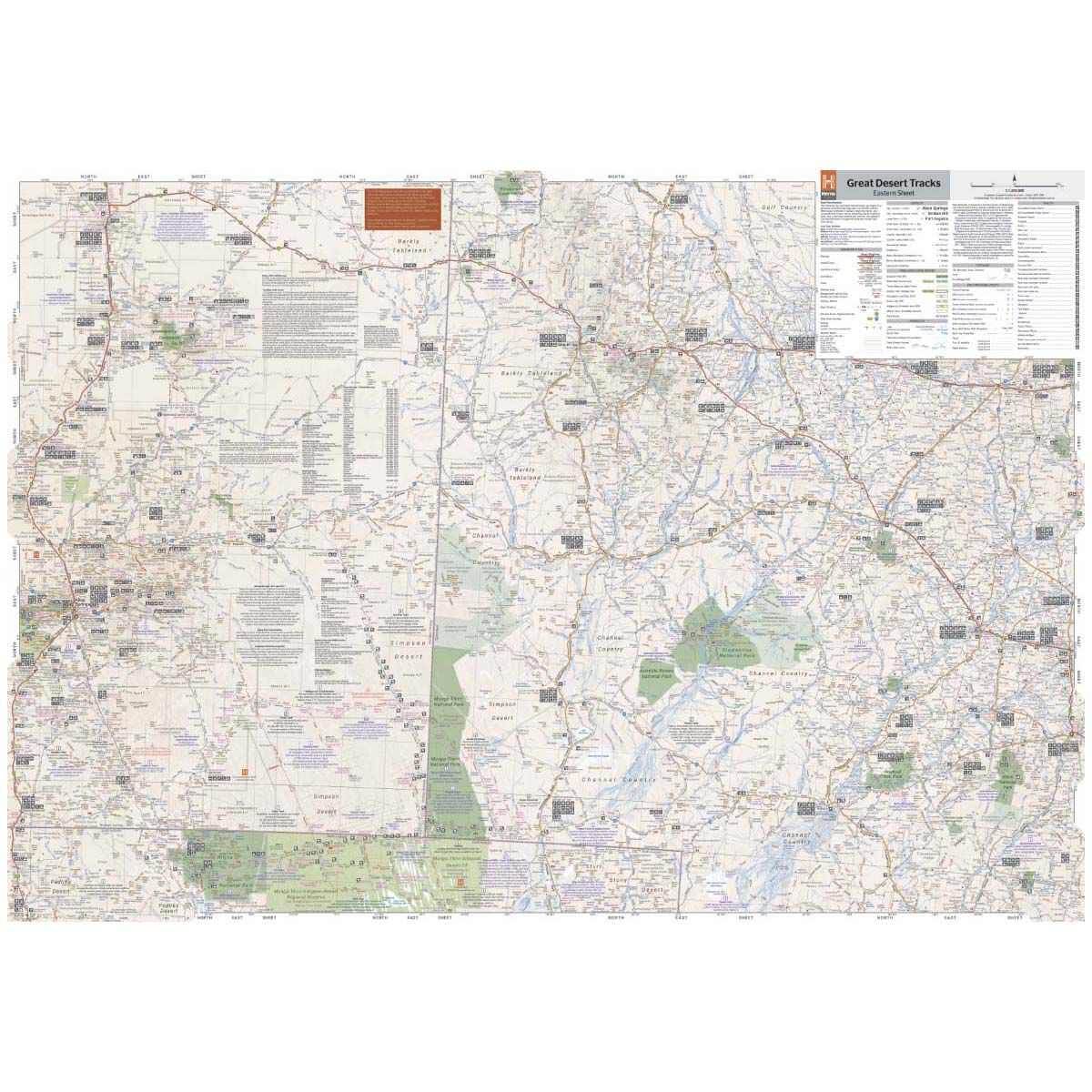 Hema Map Great Desert Tracks Eastern Sheet | BCF