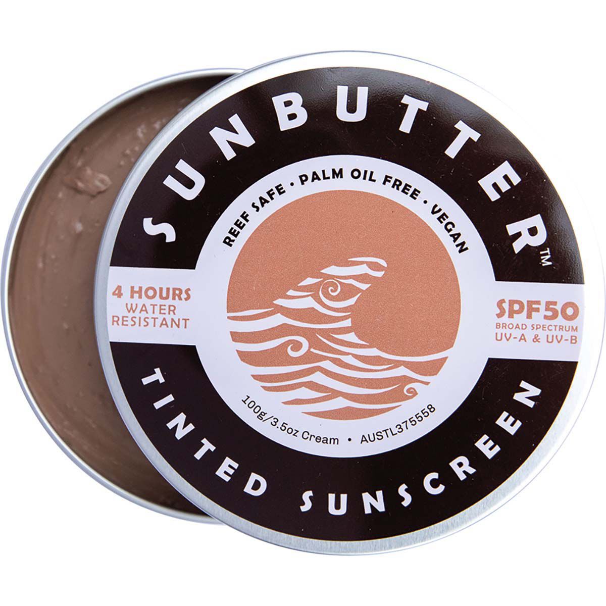 SunButter SPF50 Reef Safe Tinted Sunscreen 100g | BCF