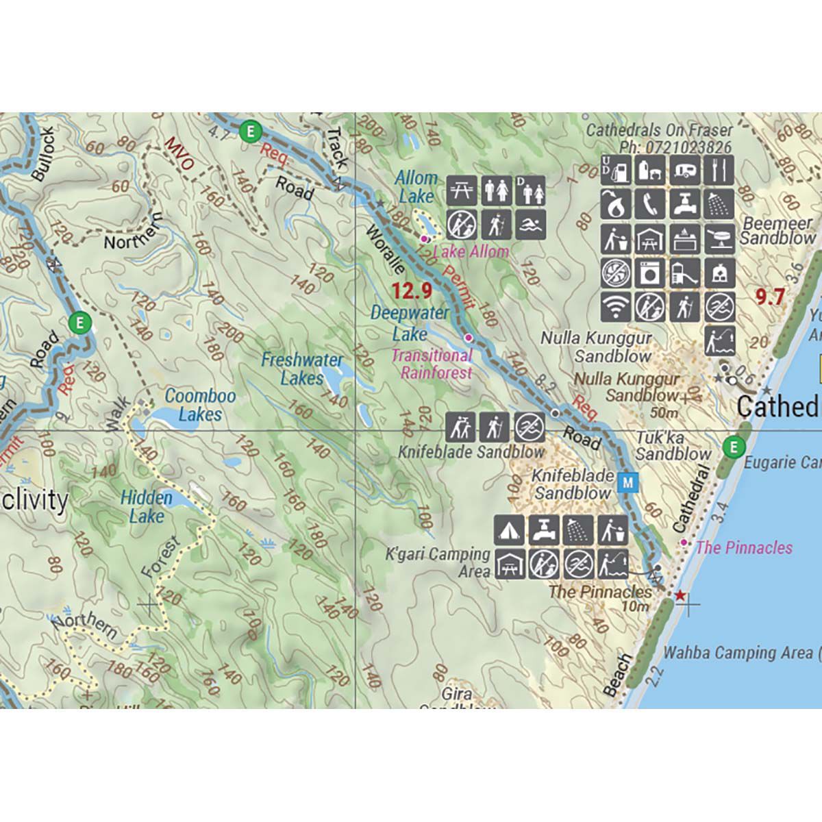HEMA K’gari Fraser Island Map – 10th Edition | BCF