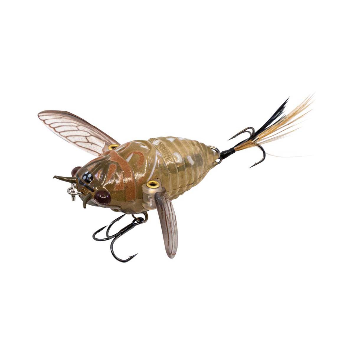 Chasebaits Ripple Cicada Lure 43mm Brown Drummer | BCF