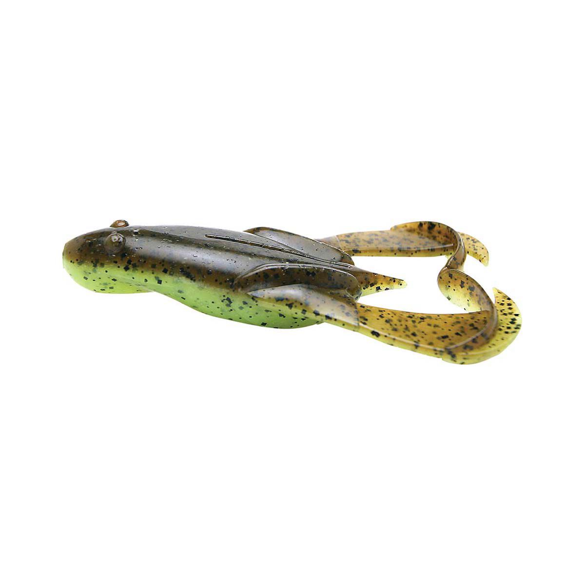 Keitech Noisy Flapper Soft Plastic Lure 3.5in Green Pumpkin Chartreuse ...