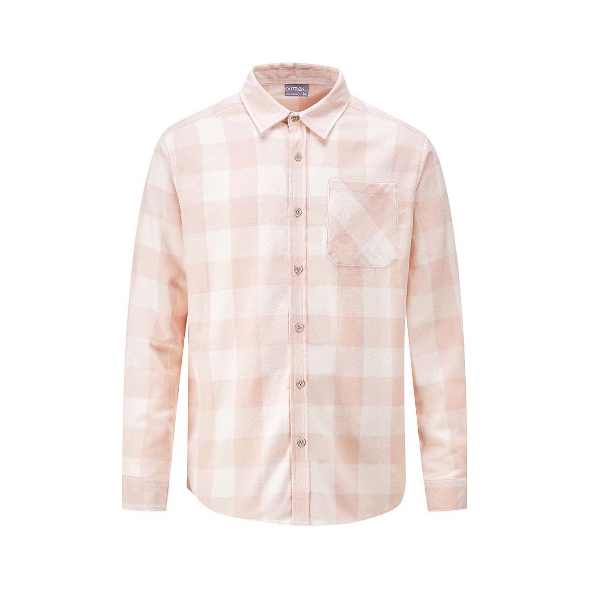 OUTRAK Unisex Flannel Shirt Pink XL | BCF