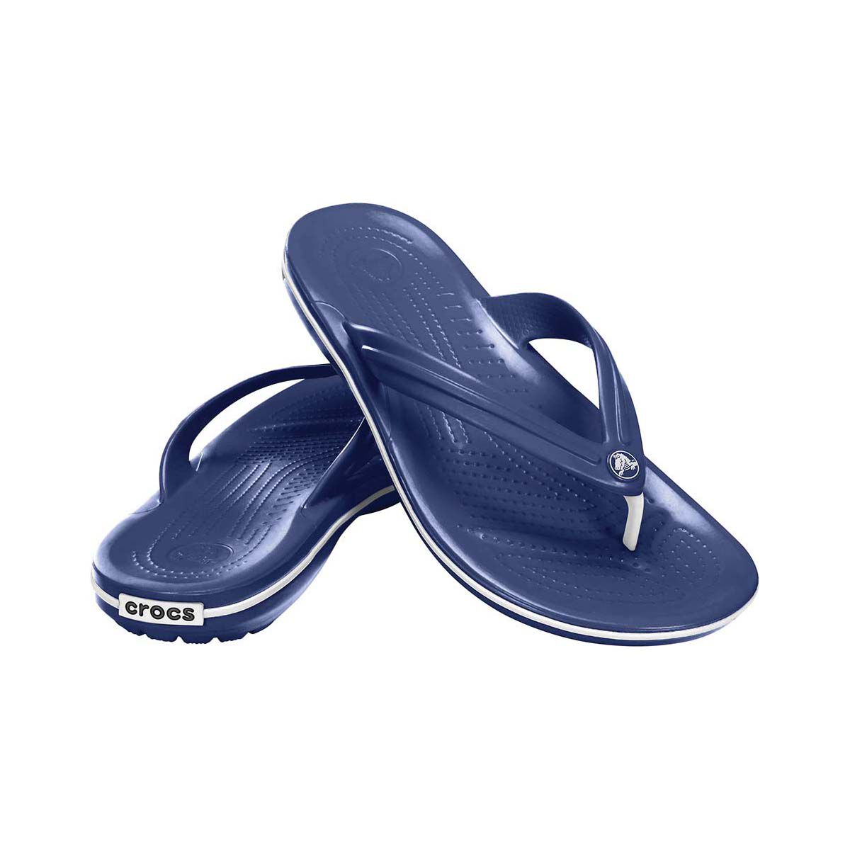 Crocs Men’s Crocband Flips Navy M13 | BCF