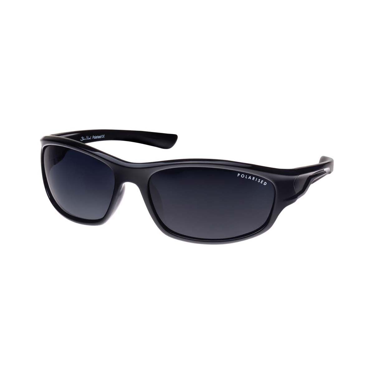 Blue Steel 4205 B02-T0S Men’s Polarised Sunglasses Shiny Black with ...