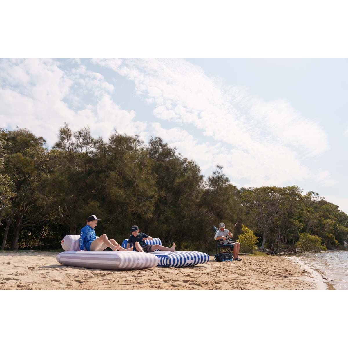 Chill-Out Inflatable Floating Lounger 1 Person Beige | BCF