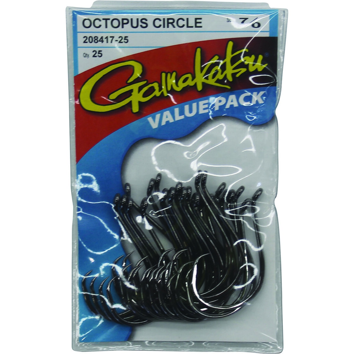 Gamakatsu Octopus Circle Hook 25 Pack 7 / 0 | BCF
