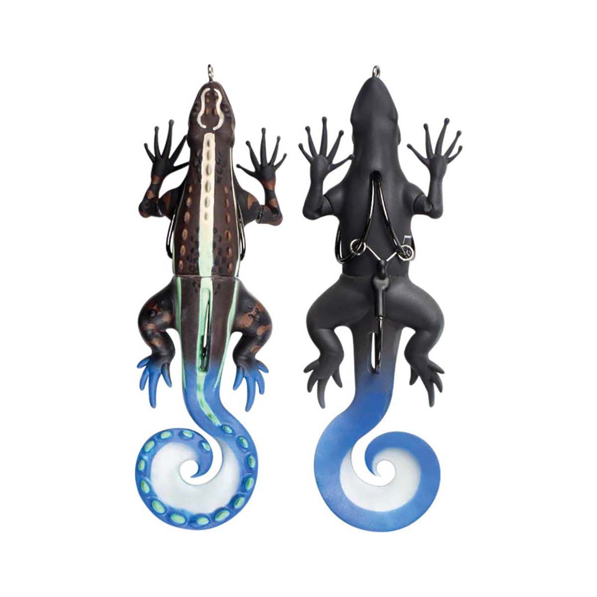 Lunkerhunt Skitter Lizard Surface Lure 5.25in Nocturnal | BCF