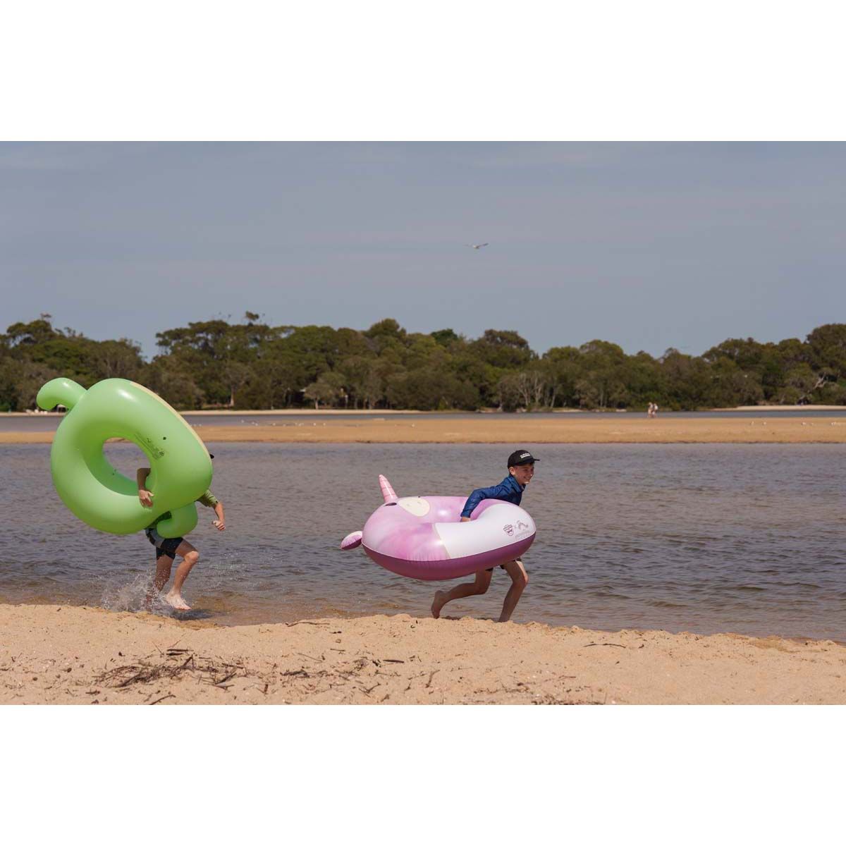 Big Mouth Squishmallow Pool Inflatable Lola The Unicorn | BCF