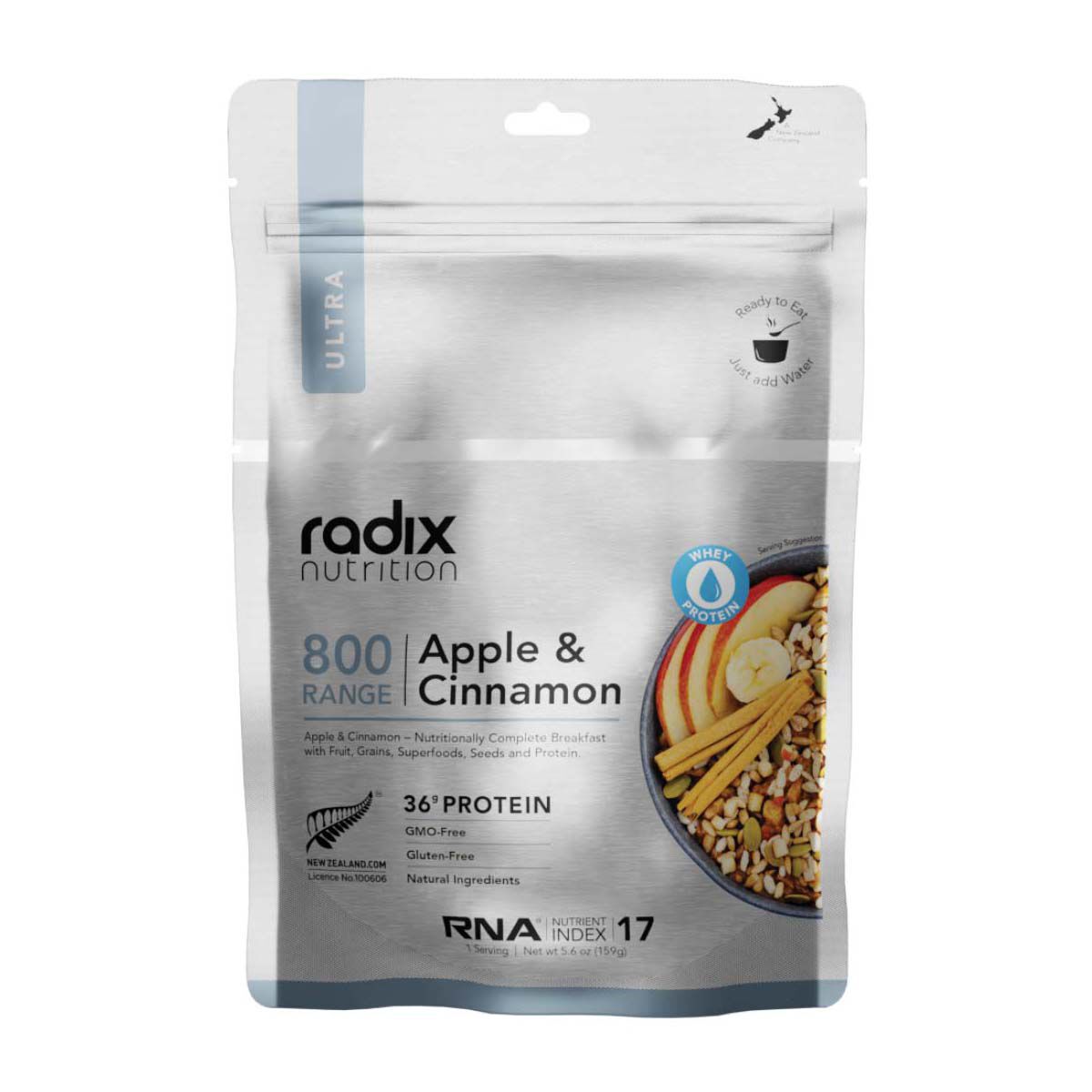 Radix Nutrition Freeze Dried Apple Cinnamon Ultra 800kcal | BCF