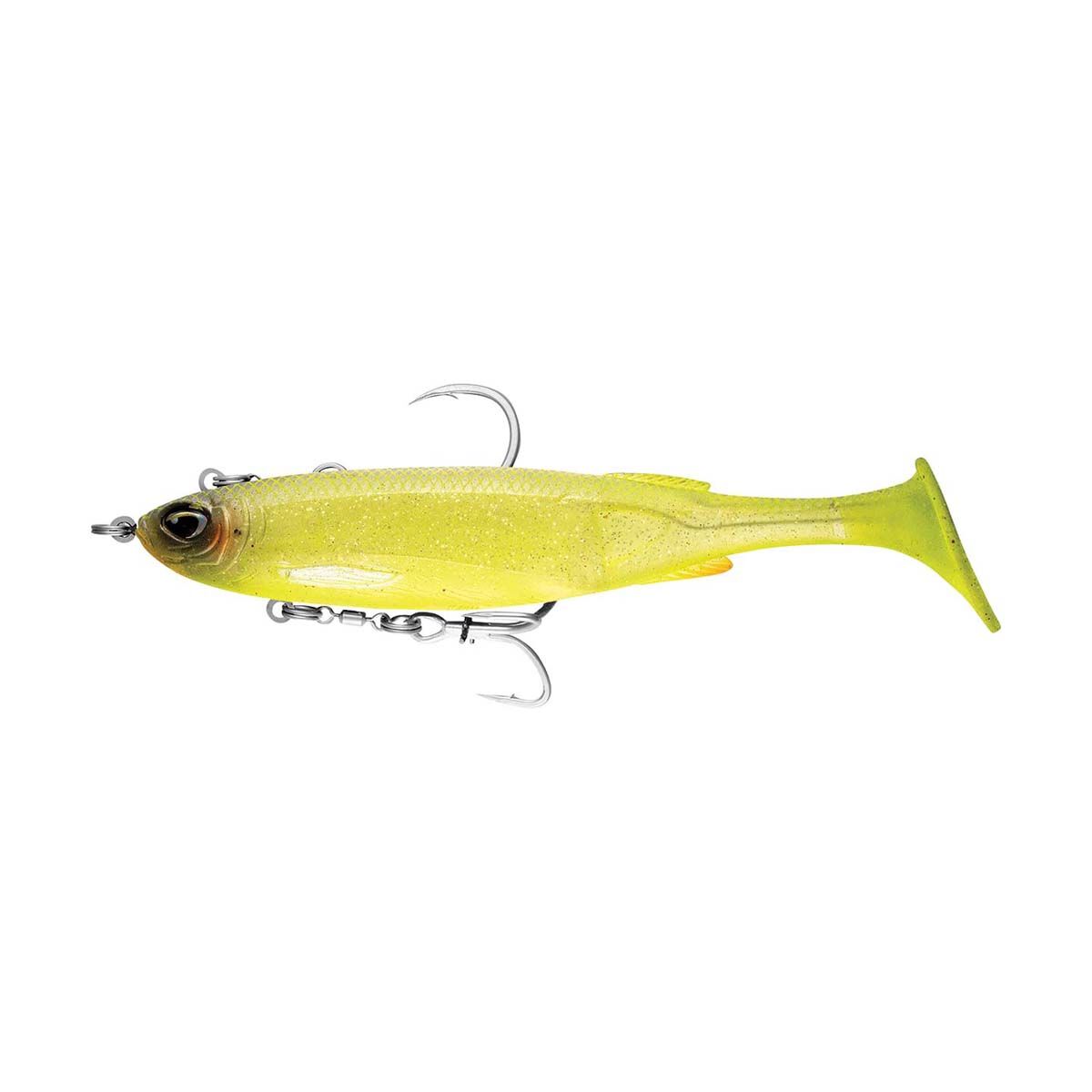Nomad Live Ops Maniax Paddle Tail Pre-Rigged Soft Plastic Lure 8in ...