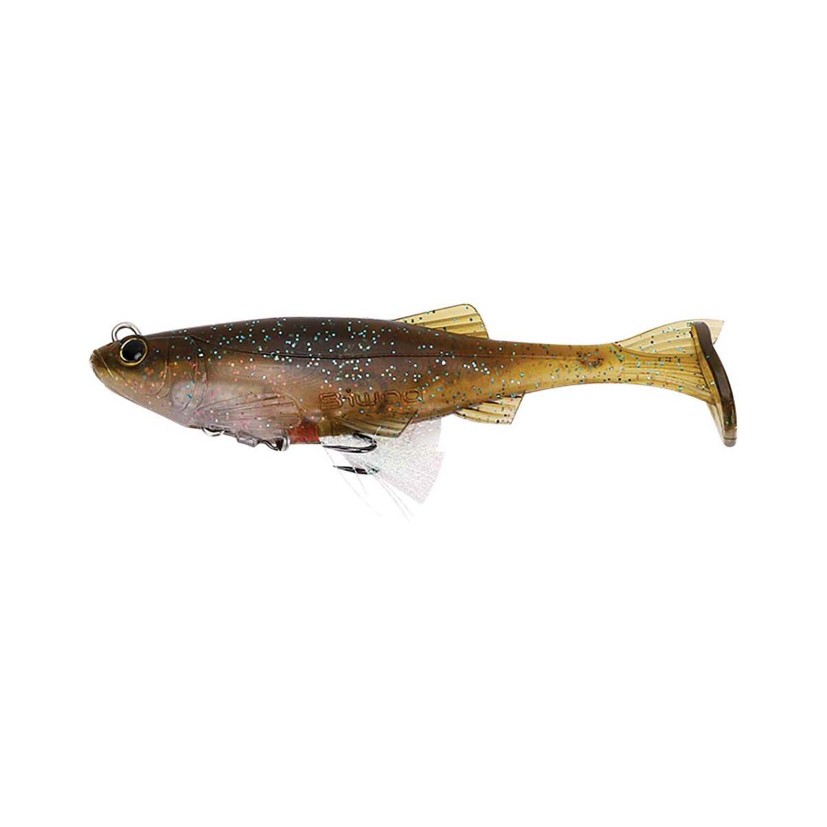 Biwaa Kapsiz HD Kast Soft Swimbait Lure 6in Kaleido Star | BCF