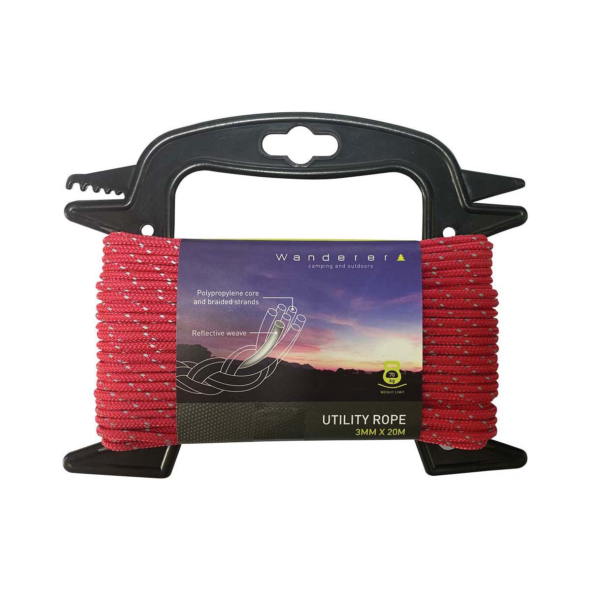 Wanderer Reflective Rope 3mmx20m | BCF
