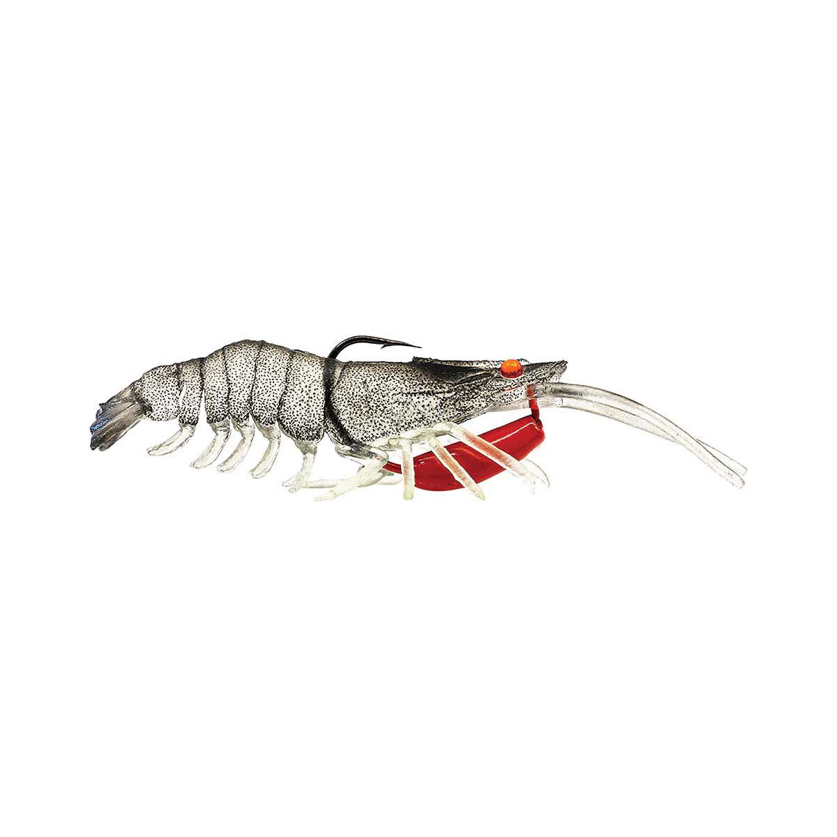 Chasebaits Flick Prawn Lure 125mm Crystal | BCF