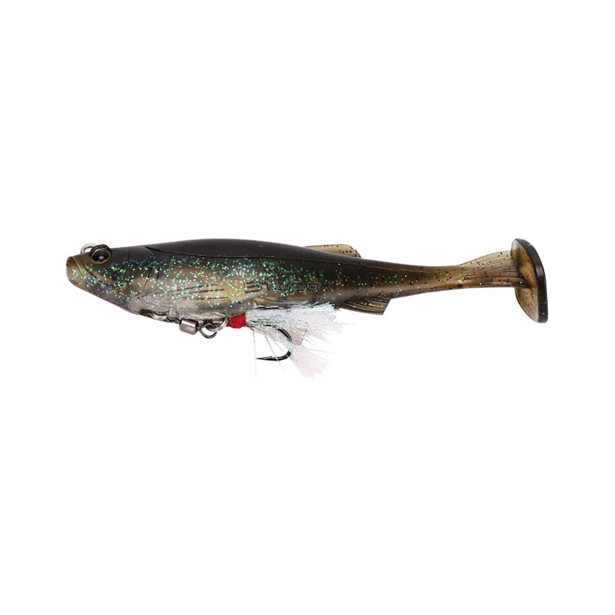 Biwaa Kapsiz HD Kast Soft Swimbait Lure 6in Neon Scale Minnow | BCF