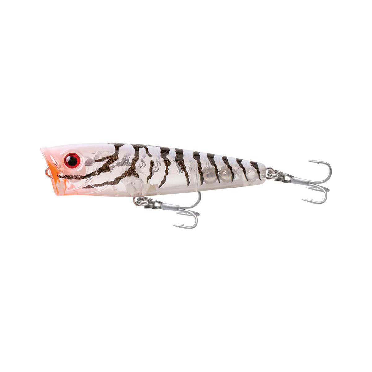 Fishcraft Snoop Pop Surface Lure 80mm Clear Tiger | BCF