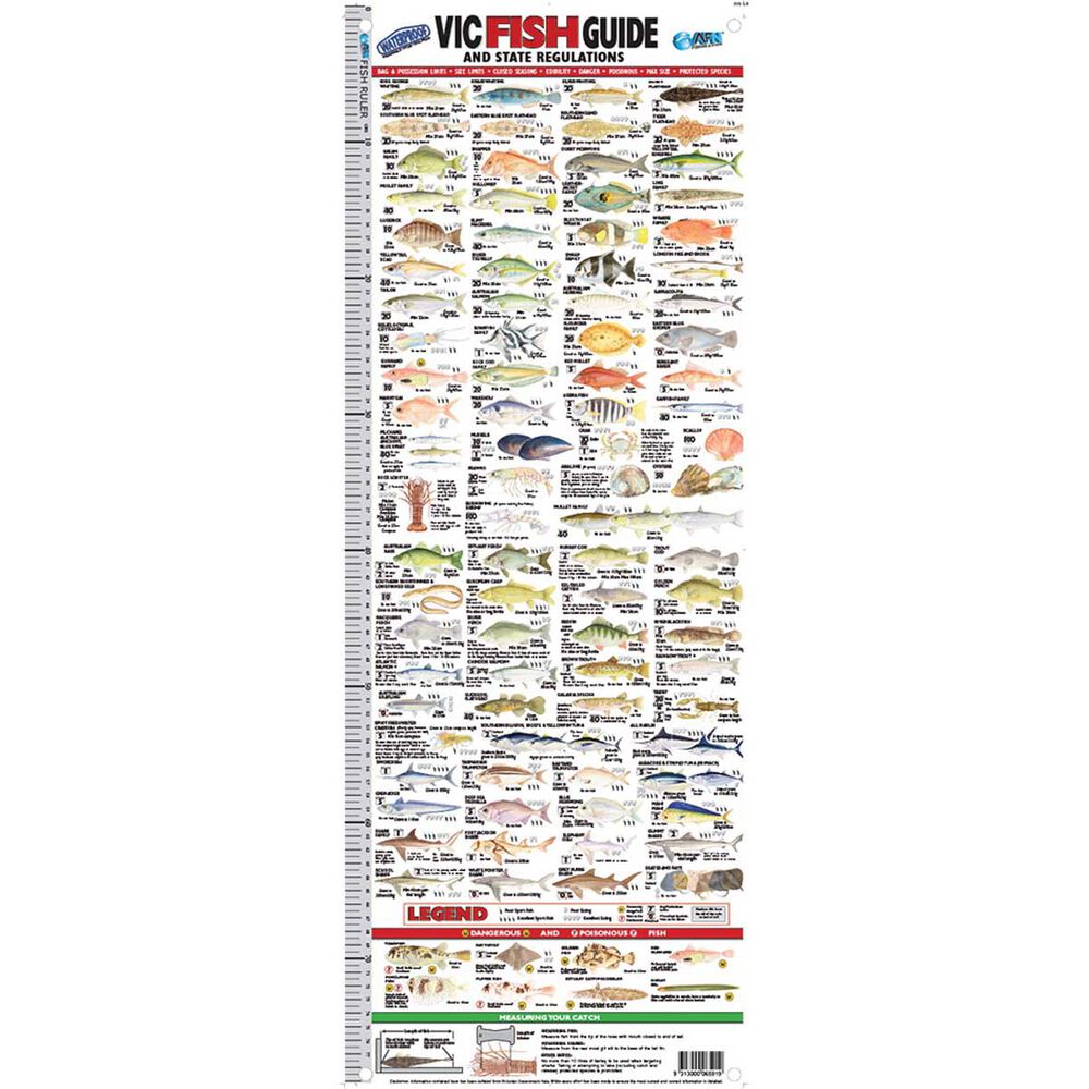 AFN Fish Ruler Guide VIC | BCF