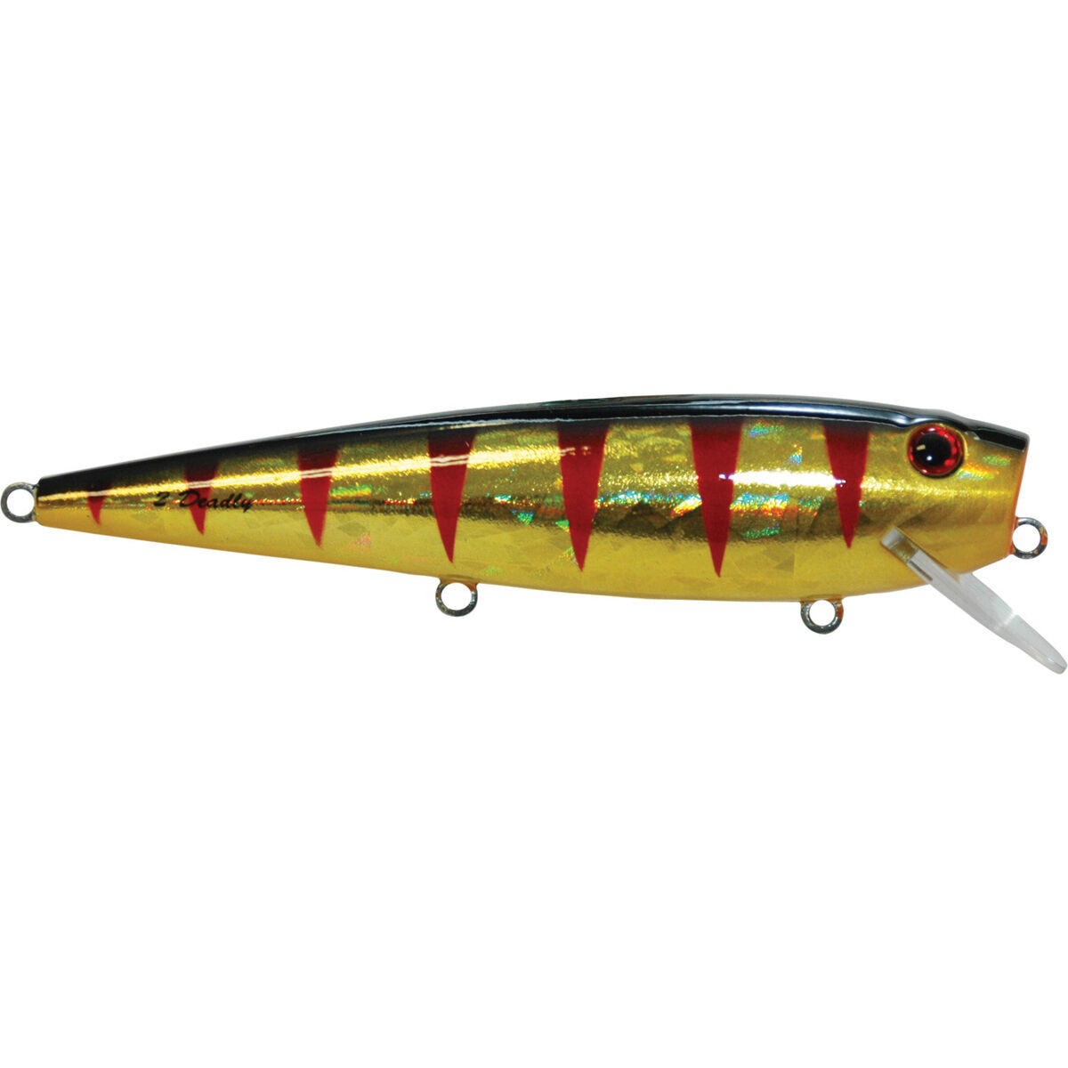 Killalure 2Deadly Hard Body Lure 85mm Gold Mullet | BCF