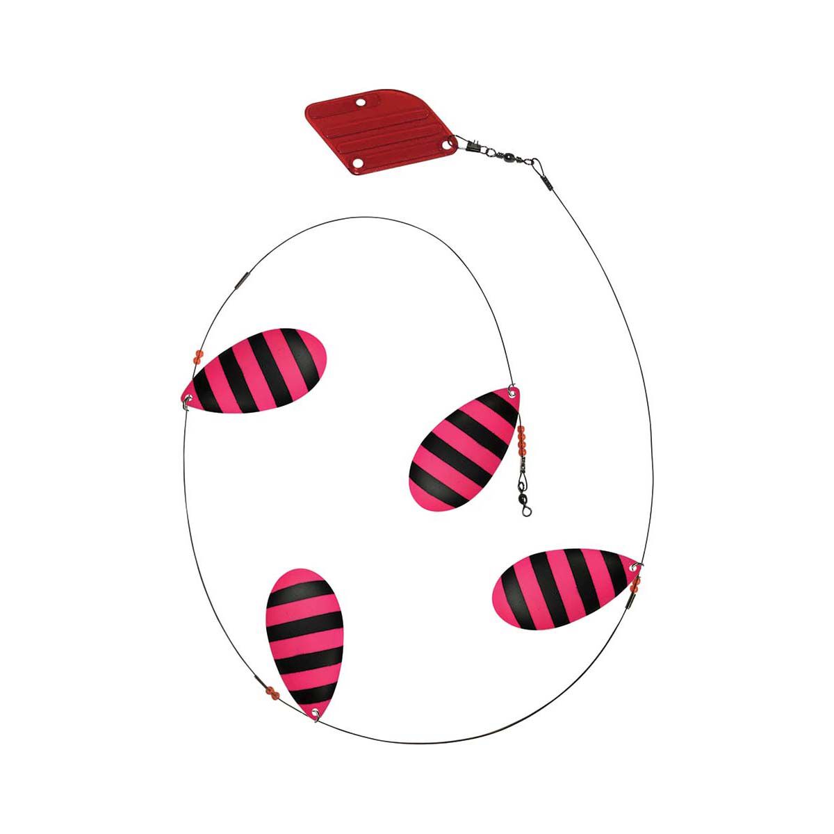 Wigston Tassie Devil Cow Bell Trolling Rig Pink Panther | BCF