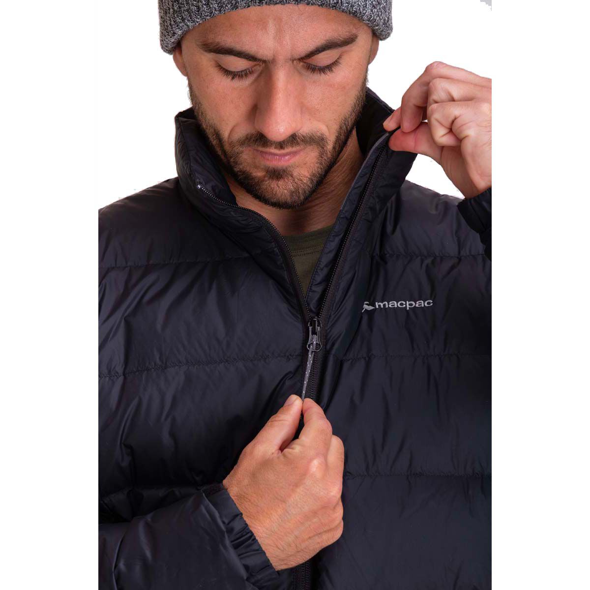 Macpac Men's Halo Down Jacket Black L | BCF
