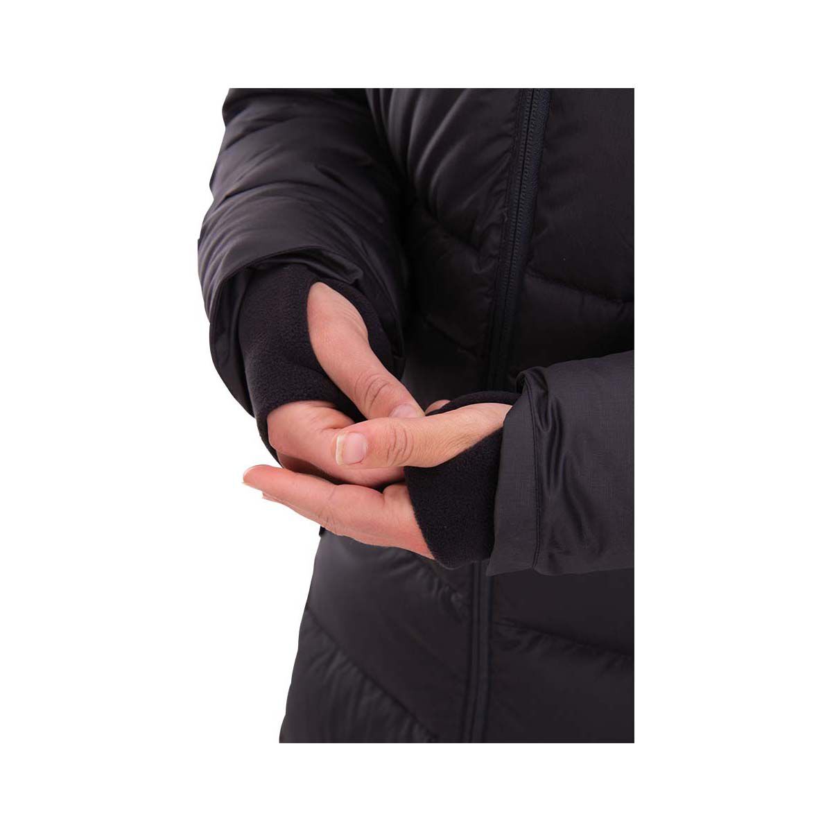 Macpac Women’s Aurora Down Puffer Coat Black 14 | BCF