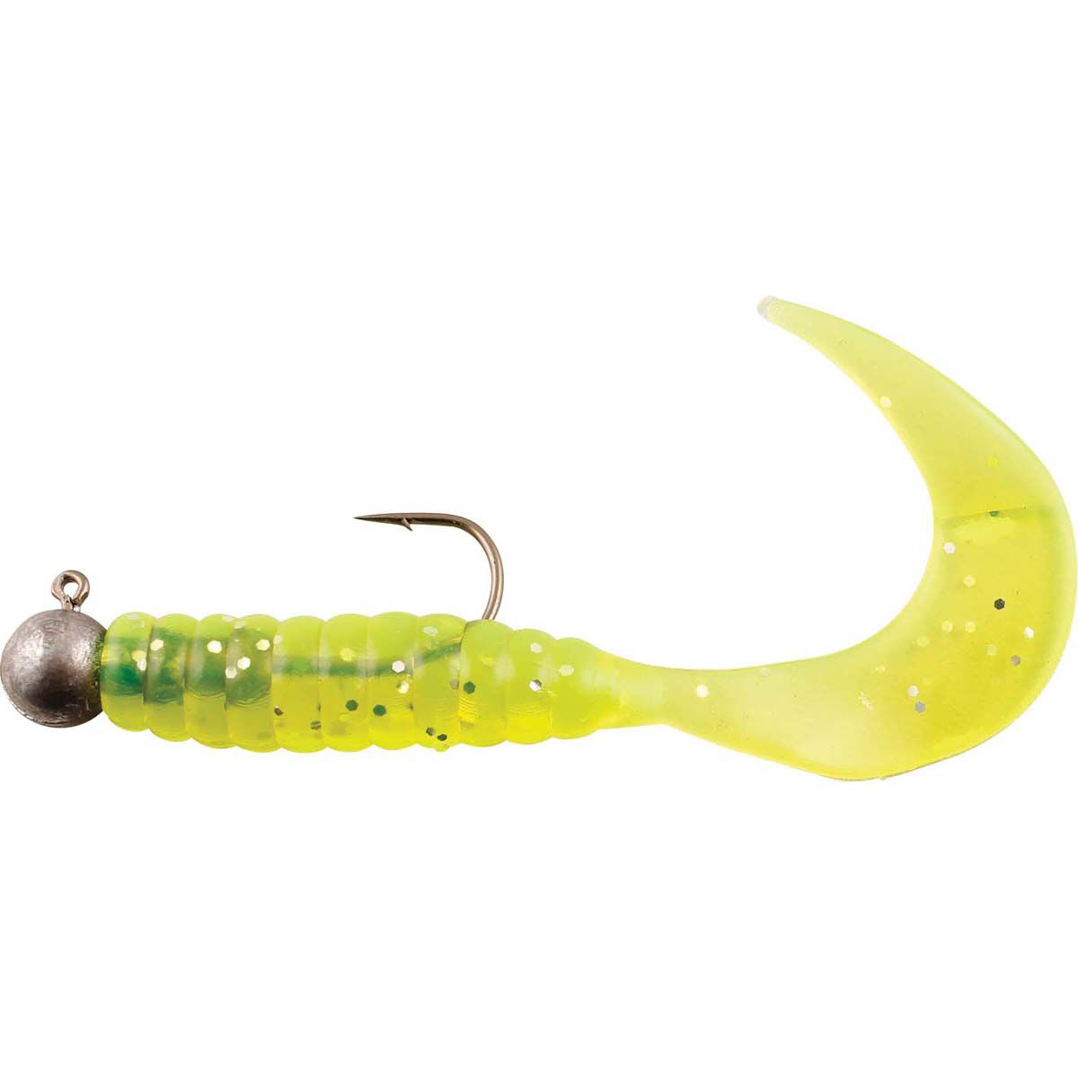 Pryml Grub Rigged Lure 8cm Lime Surprise | BCF