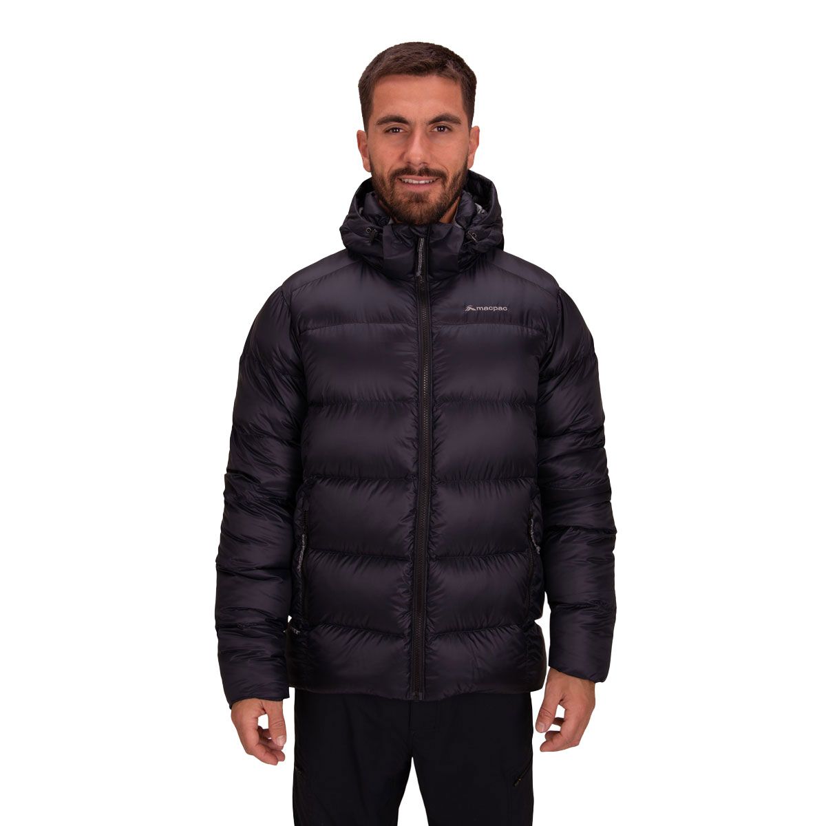 Macpac Men's Sundowner Hooded Jacket Black M | BCF