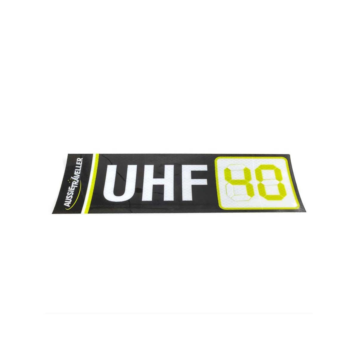 Aussie Traveller UHF Channel Sticker | BCF
