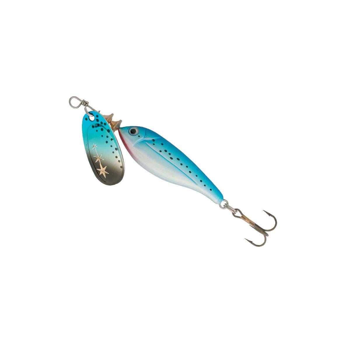 Blue Fox Minnow Super Vibrax Spinner Lure Size 2 Silver Blue | BCF
