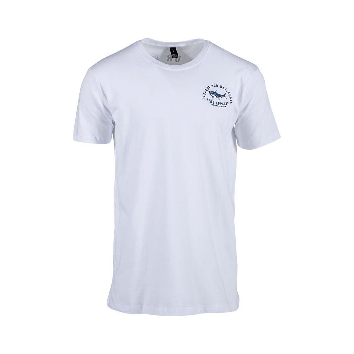 Tide Apparel Men's Fin Short Sleeve Tee White 3XL | BCF