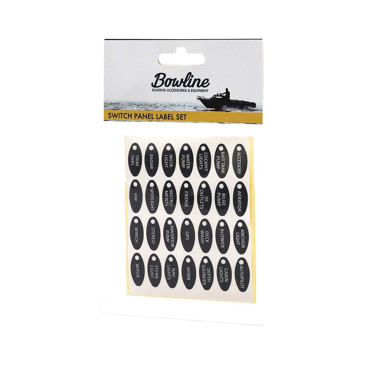 Bowline Switch Panel Label Set | BCF