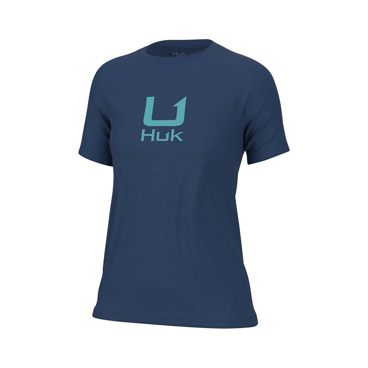 Huk Women's Crew Logo Short Sleeve Tee Set Sail L | BCF