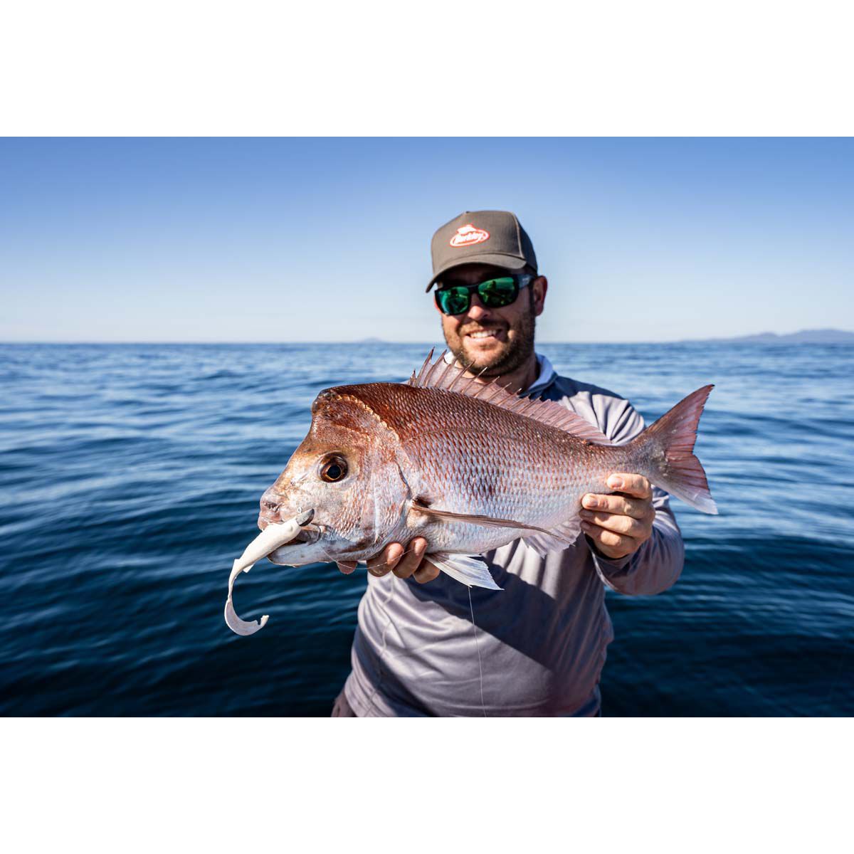 Berkley Gulp! Nemesis Soft Plastic Lure 4in Pepper Prawn | BCF