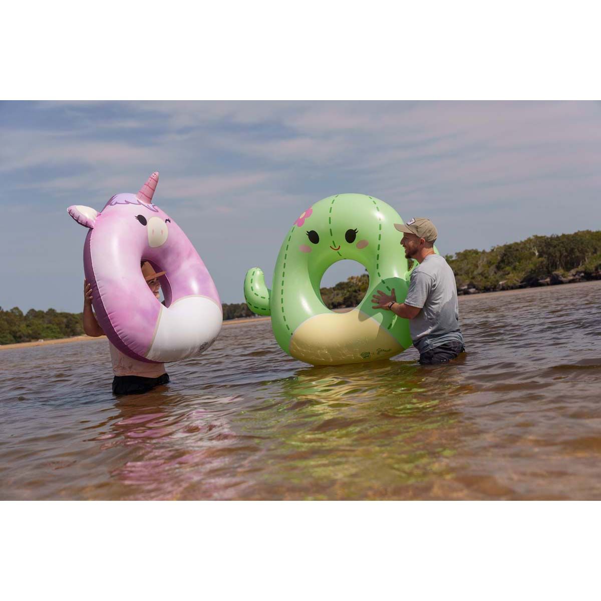 Big Mouth Squishmallow Pool Inflatable Lola The Unicorn | BCF