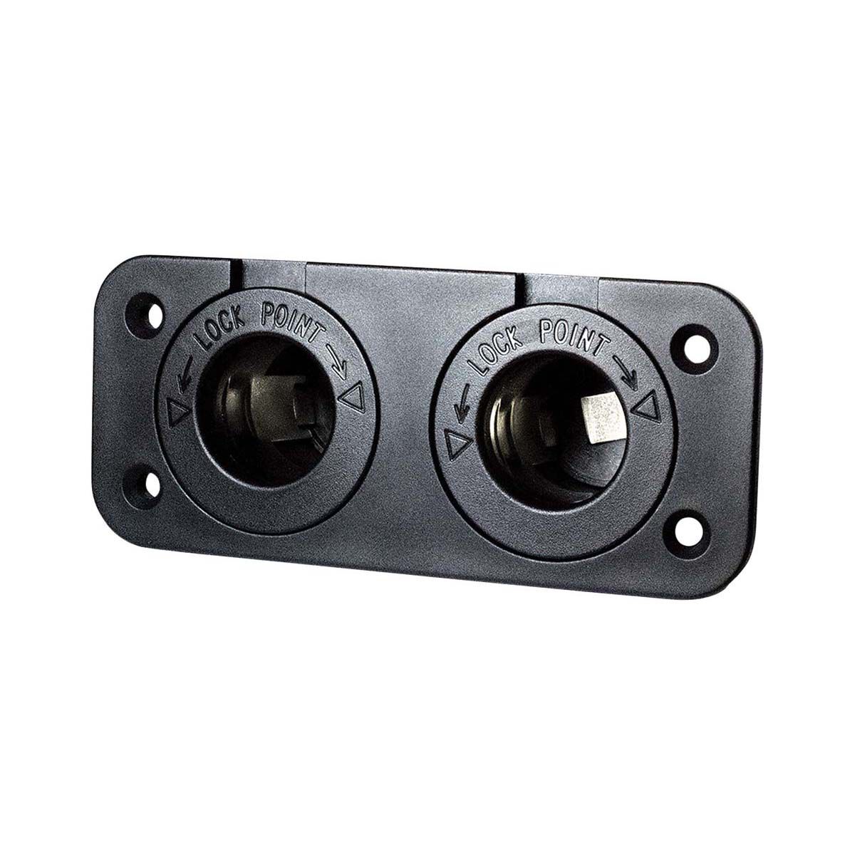 KT Cables 15A 12v Dual Power Socket | BCF