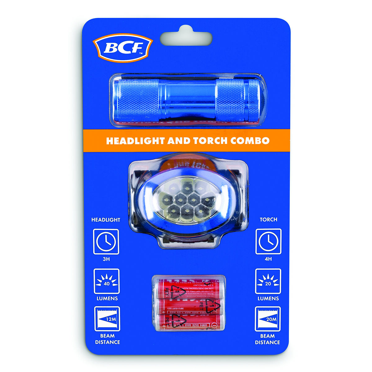 BCF Torch and Headlight Combo | BCF