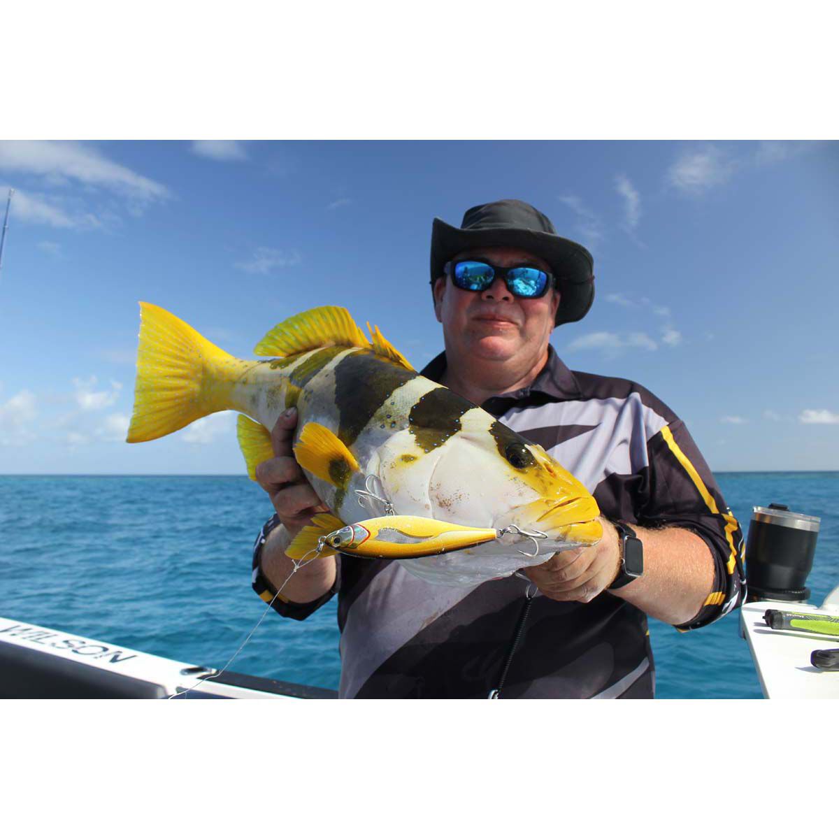 Venom V-Swim Surface Lure 90mm Trigger Fish | BCF