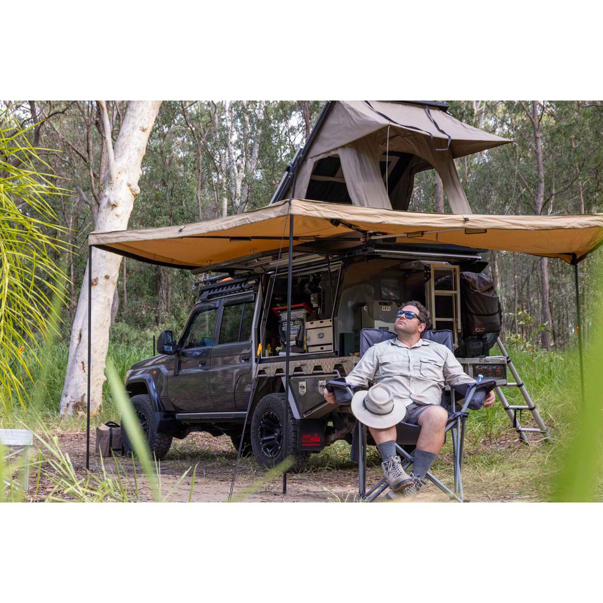 Wanderer Mighty Quad Fold Chair 300kg | BCF