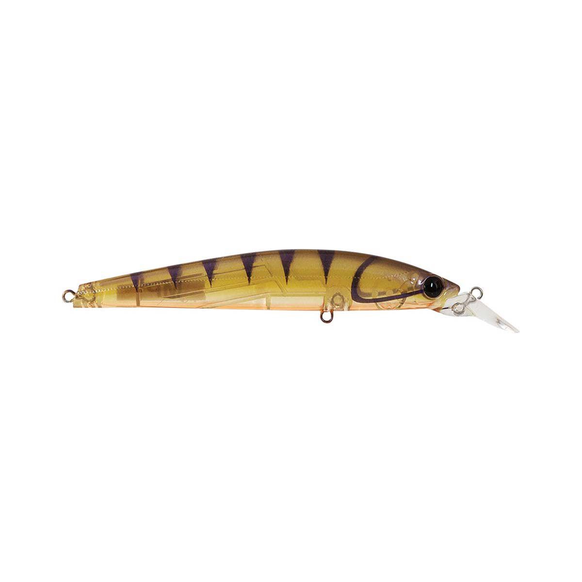 Atomic Hardz Slim Twitcher Deep Diver Hard Body Lure 95mm Muddy Prawn | BCF